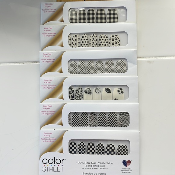 Color Street | Bath & Body | Color Street Clear Design Overlay Bundle ...